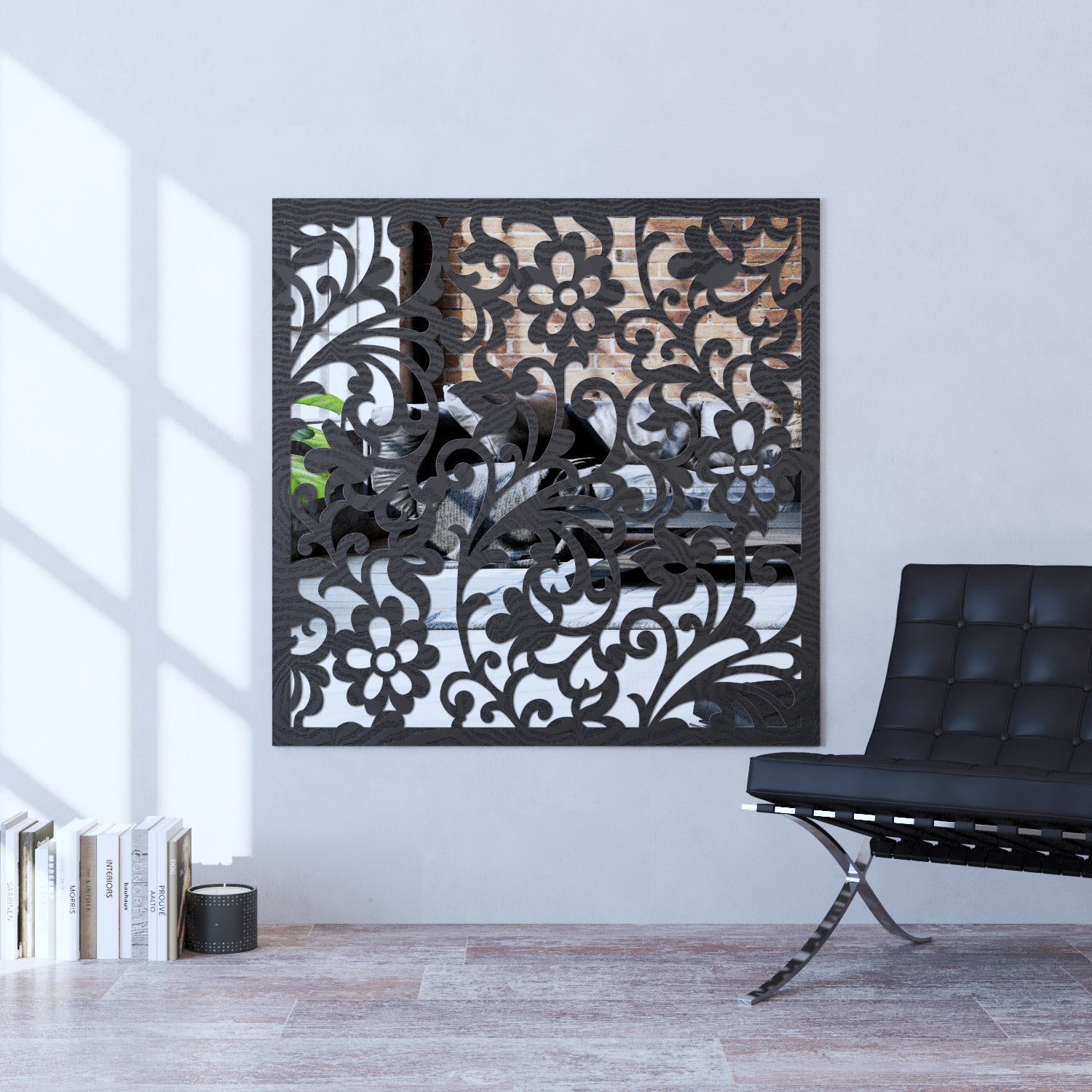 Eden indoor decorative mirrored panel – Charles & Ivy