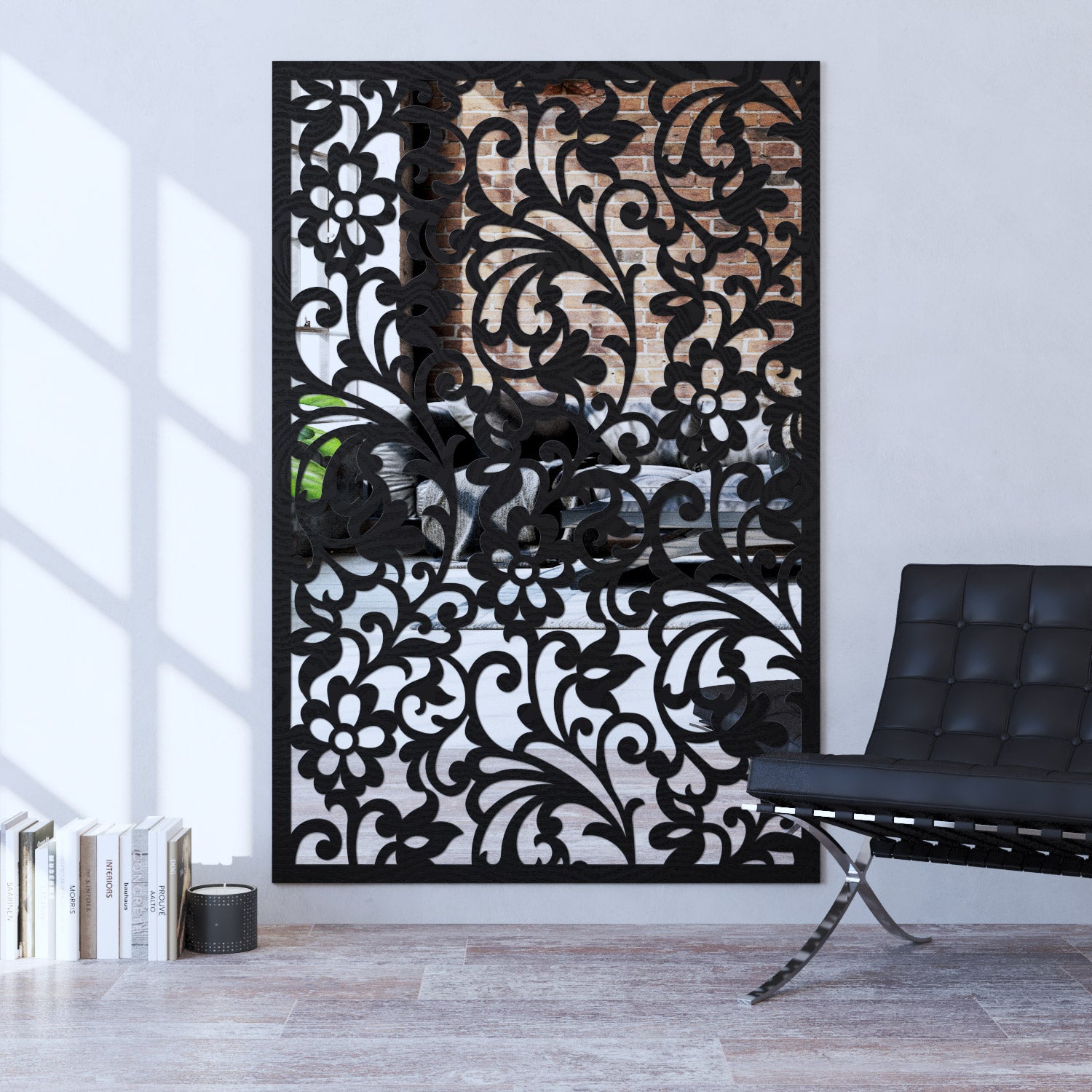 Eden indoor decorative mirrored panel – Charles & Ivy