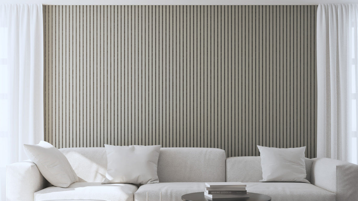 InsuSlat™ Wall Panel - Bone - H240cm x W60cm (Pack of 1) – Charles & Ivy
