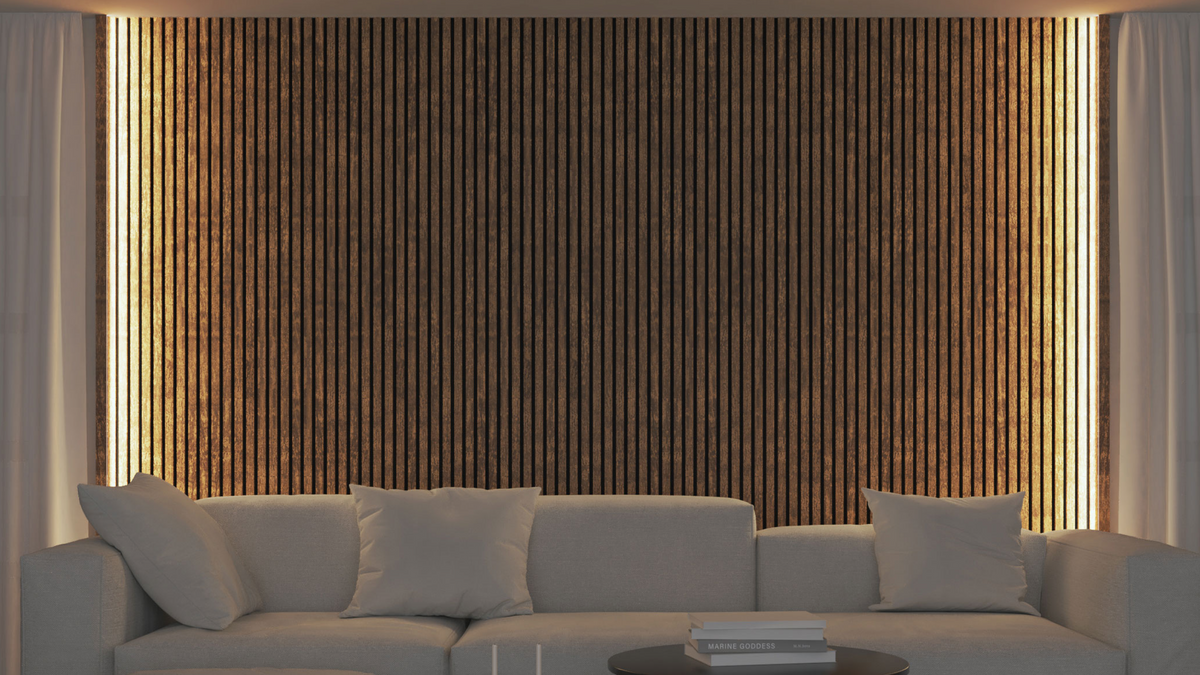 InsuSlat™ Wall Panel - Antique Rust - H240cm x W60cm (Pack of 1 ...