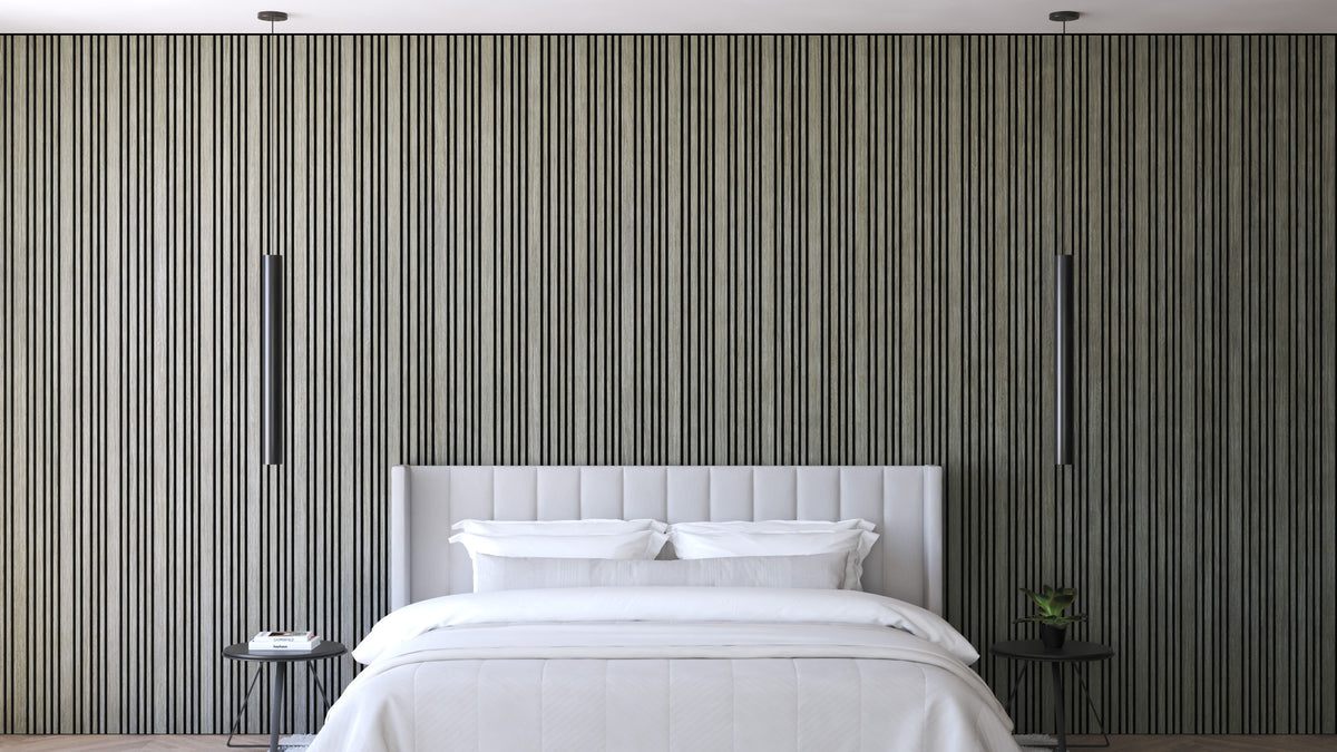 InsuSlat™ Wall Panel - Mid Grey - H300cm x W60cm (Pack of 1) – Charles ...