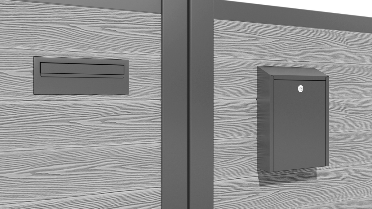 Gate Built In Letterbox – Charles & Ivy