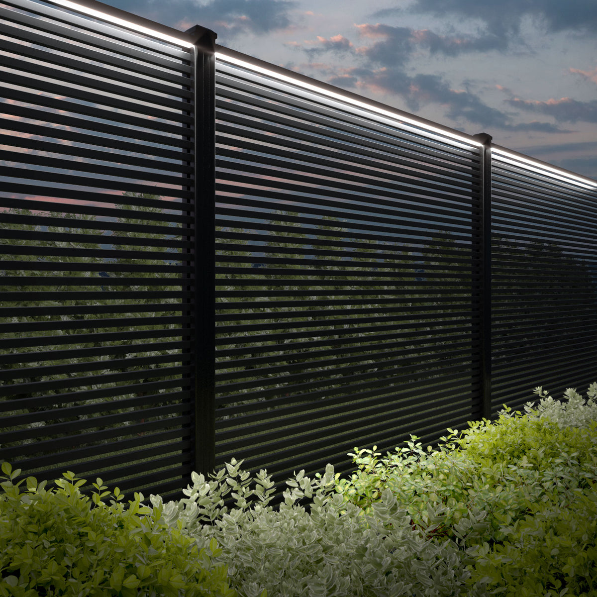 Toledo Aluminium Fence Panel - with our aluminium posts – Charles & Ivy