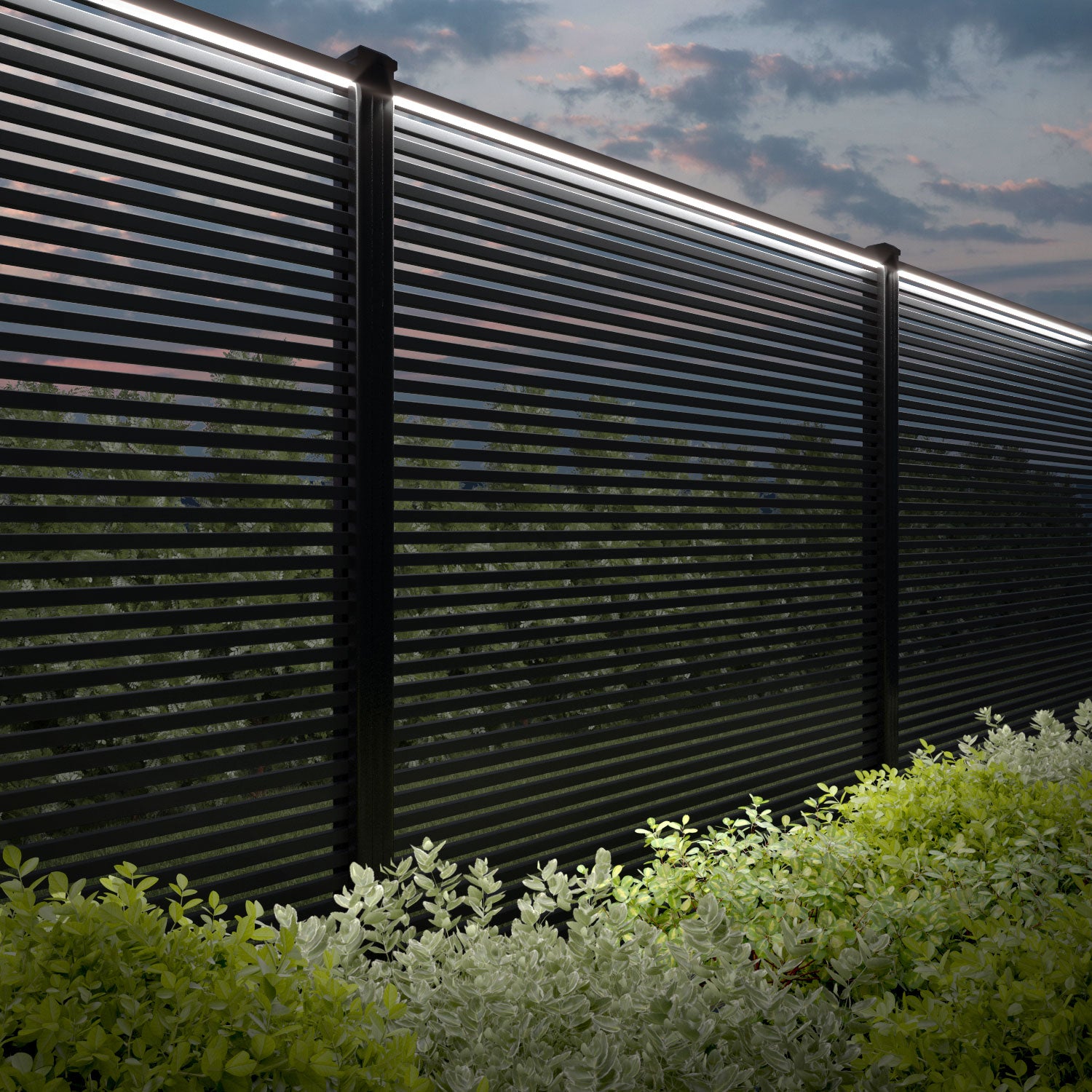 Toledo Aluminium Fence Panel - with our aluminium posts – Charles & Ivy