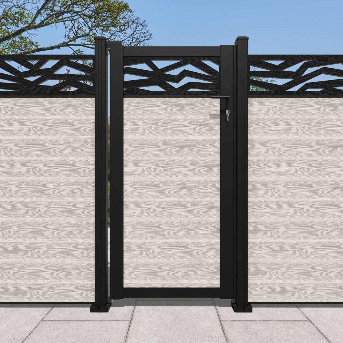 Classic Zenith Pedestrian Gate - Mid Stone – Charles & Ivy