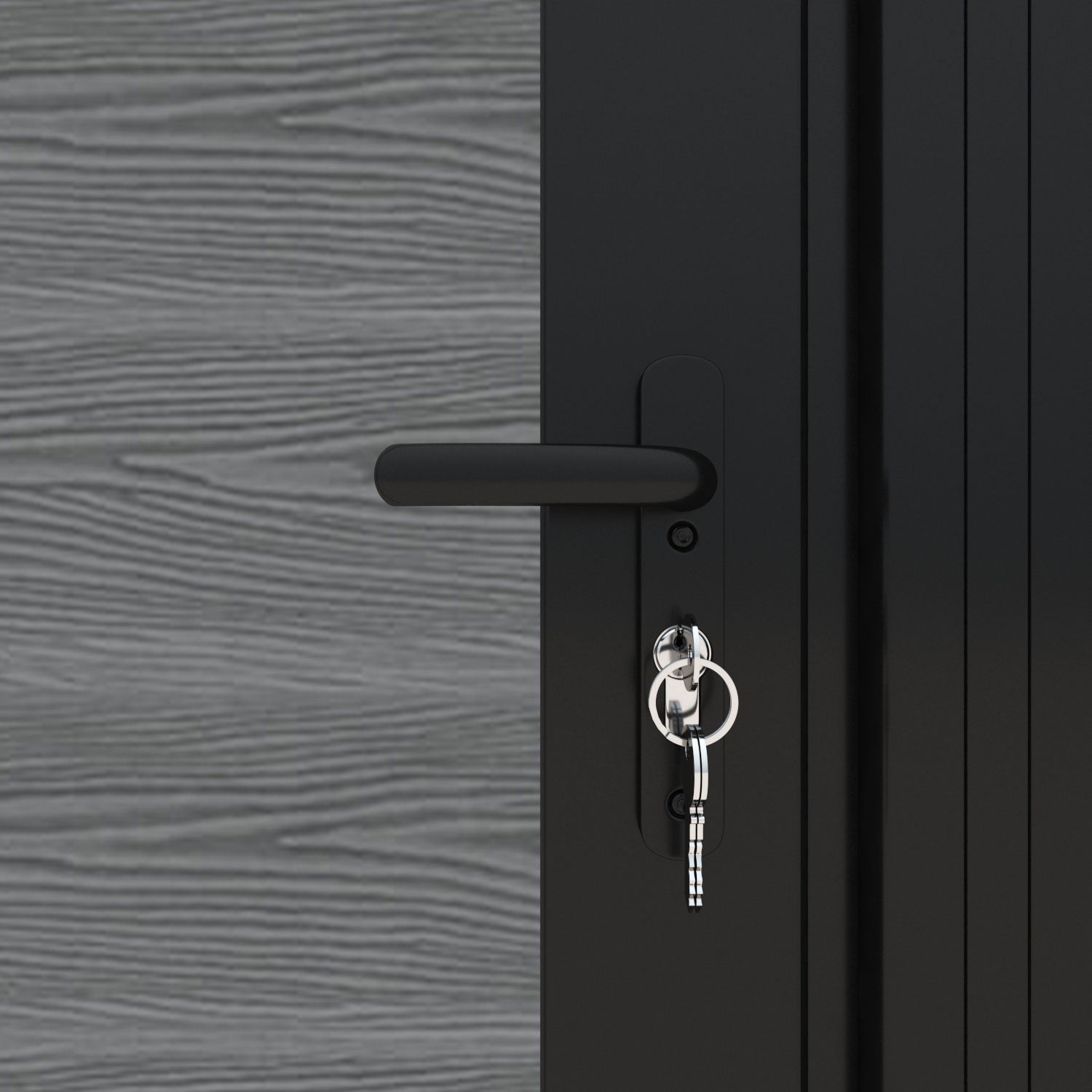 Classic Nabila Straight Top Driveway Gate - Mid Grey - Top Screen ...