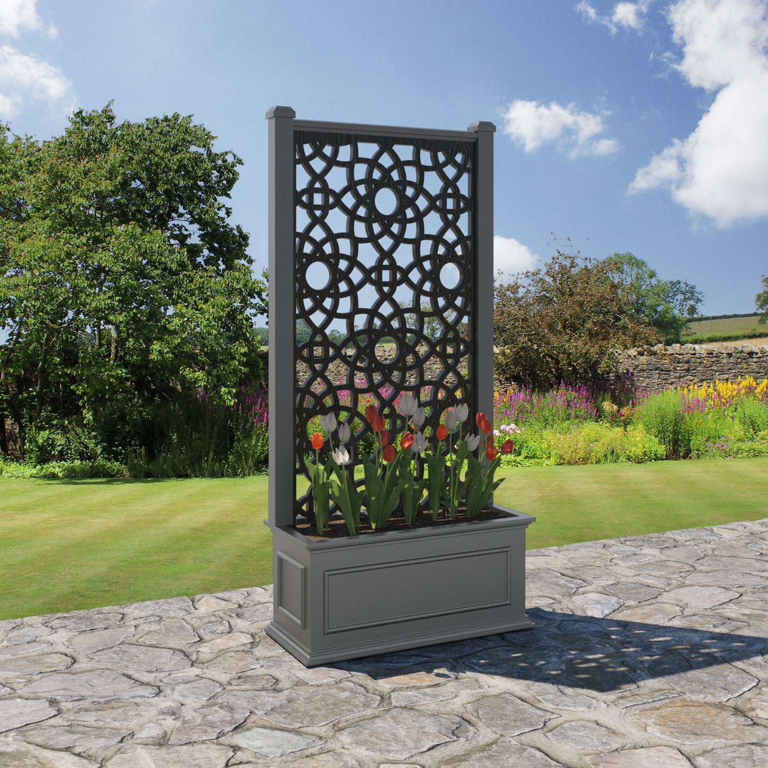 Windsor - Medium Planter - Ambar Screen – Charles & Ivy