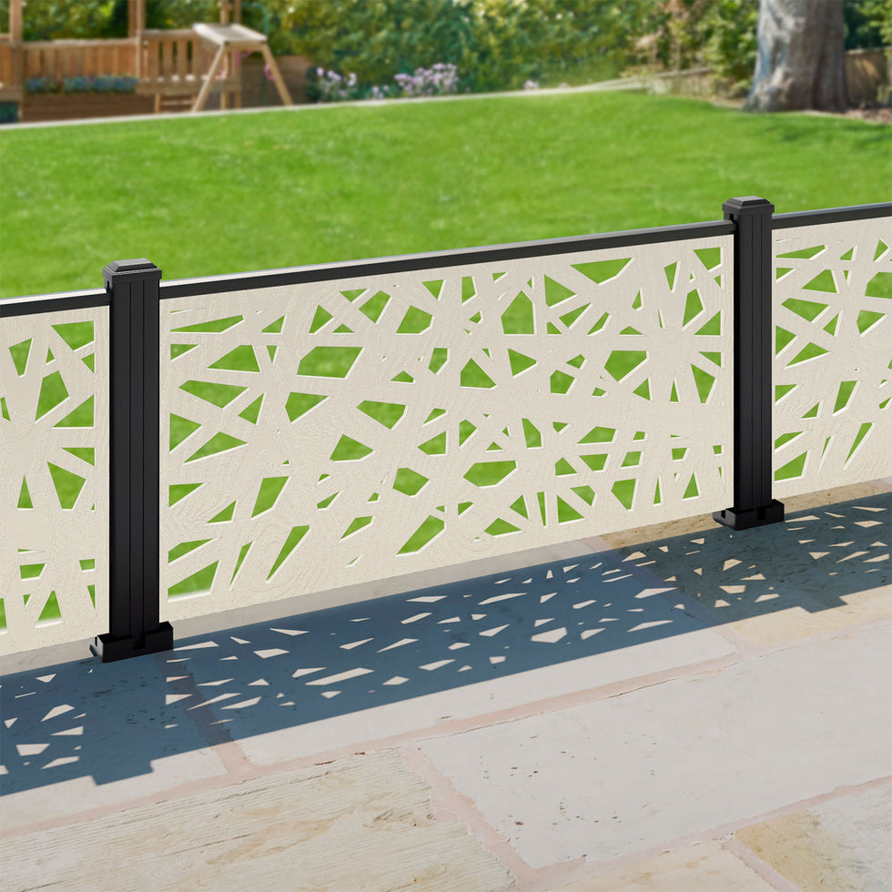 Prism Decorative Fence - 120x60cm - with our aluminium posts – Charles ...