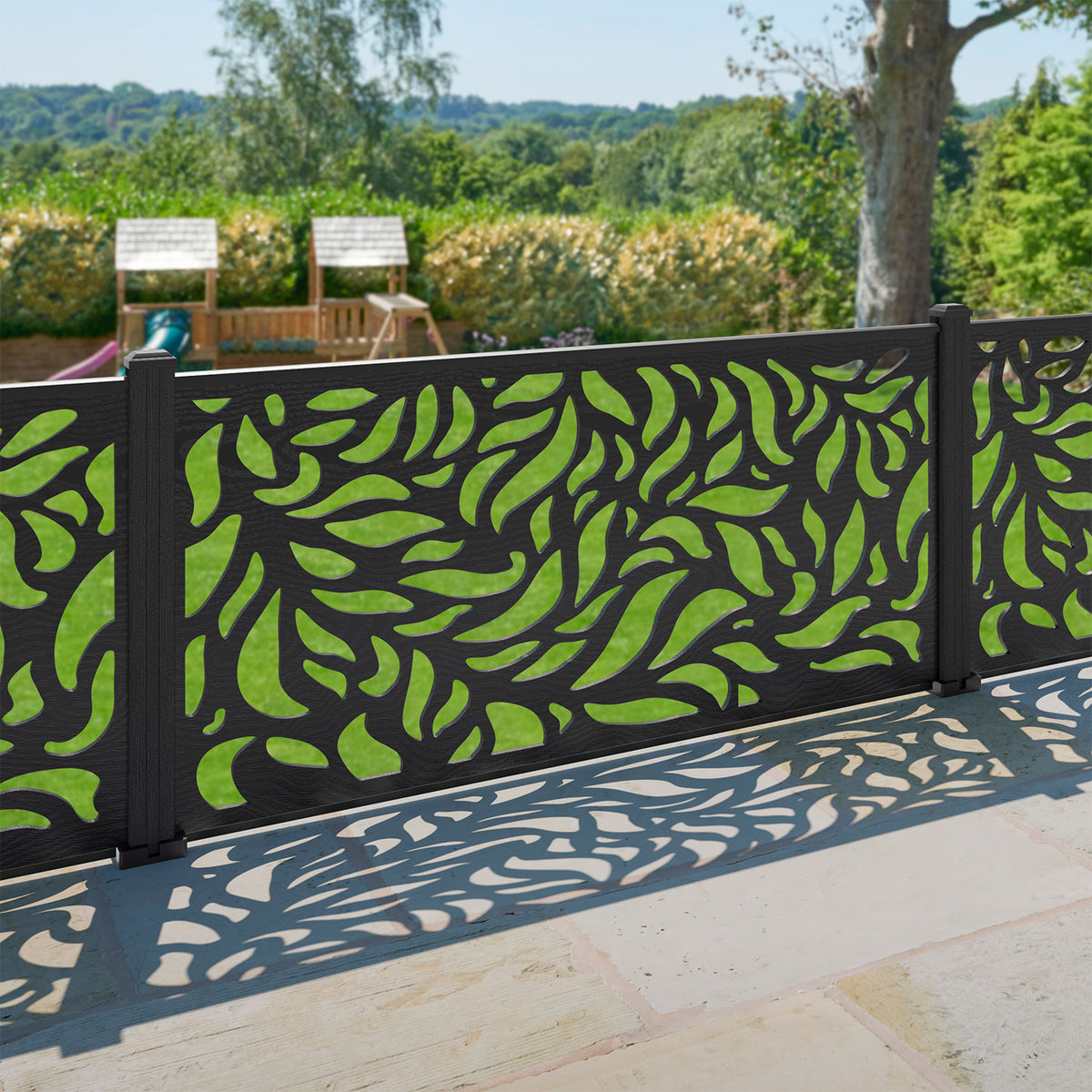Plume Decorative Fence - 180x90cm - with our composite posts – Charles ...