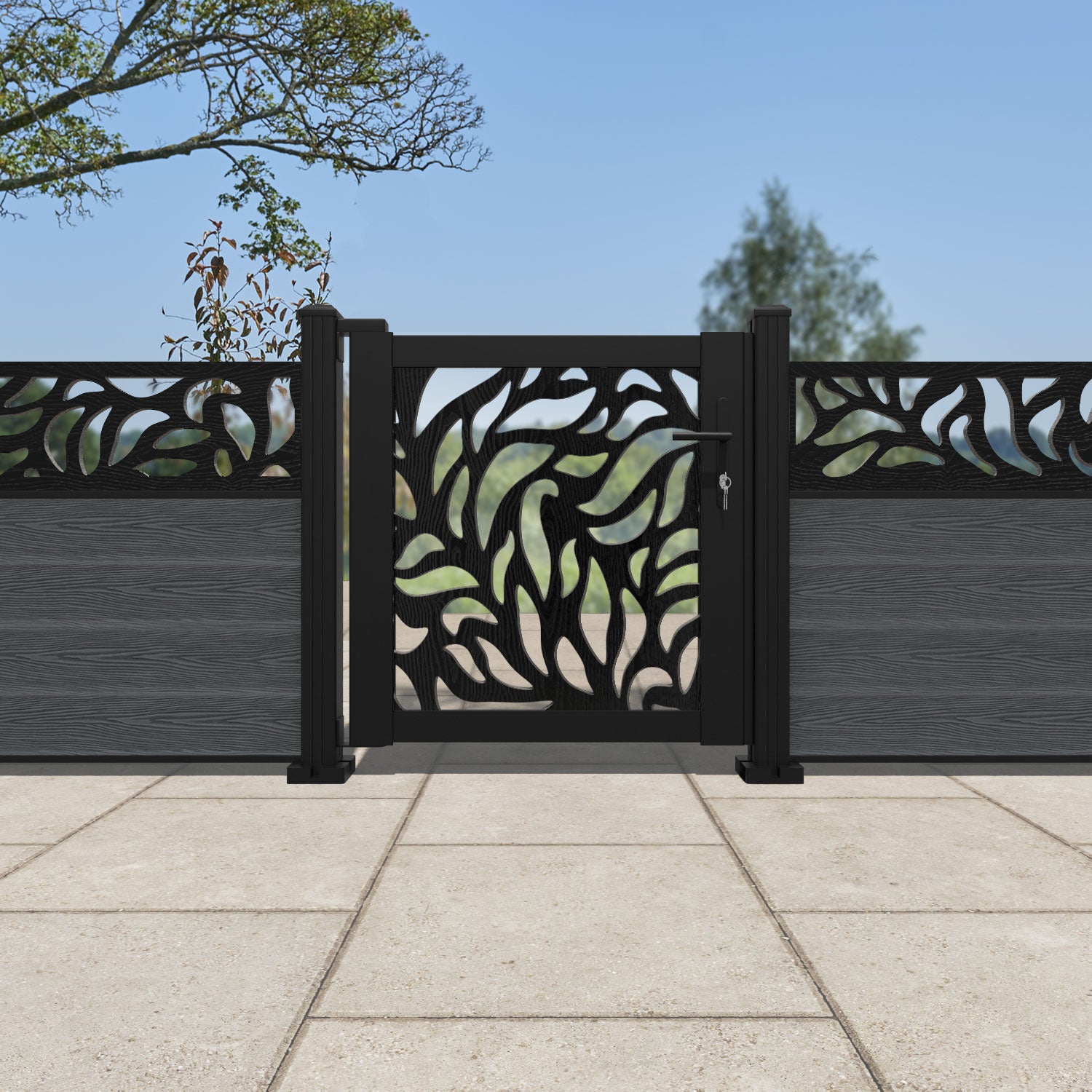 Plume Full Screen Pedestrian Gate – Charles & Ivy