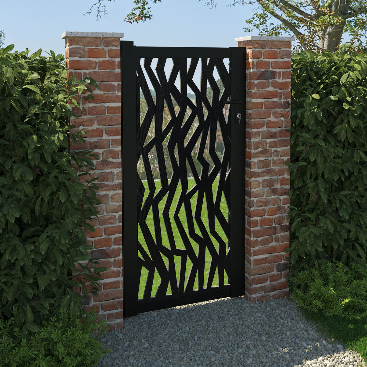 Zenith Full Screen Pedestrian Gate – Charles & Ivy