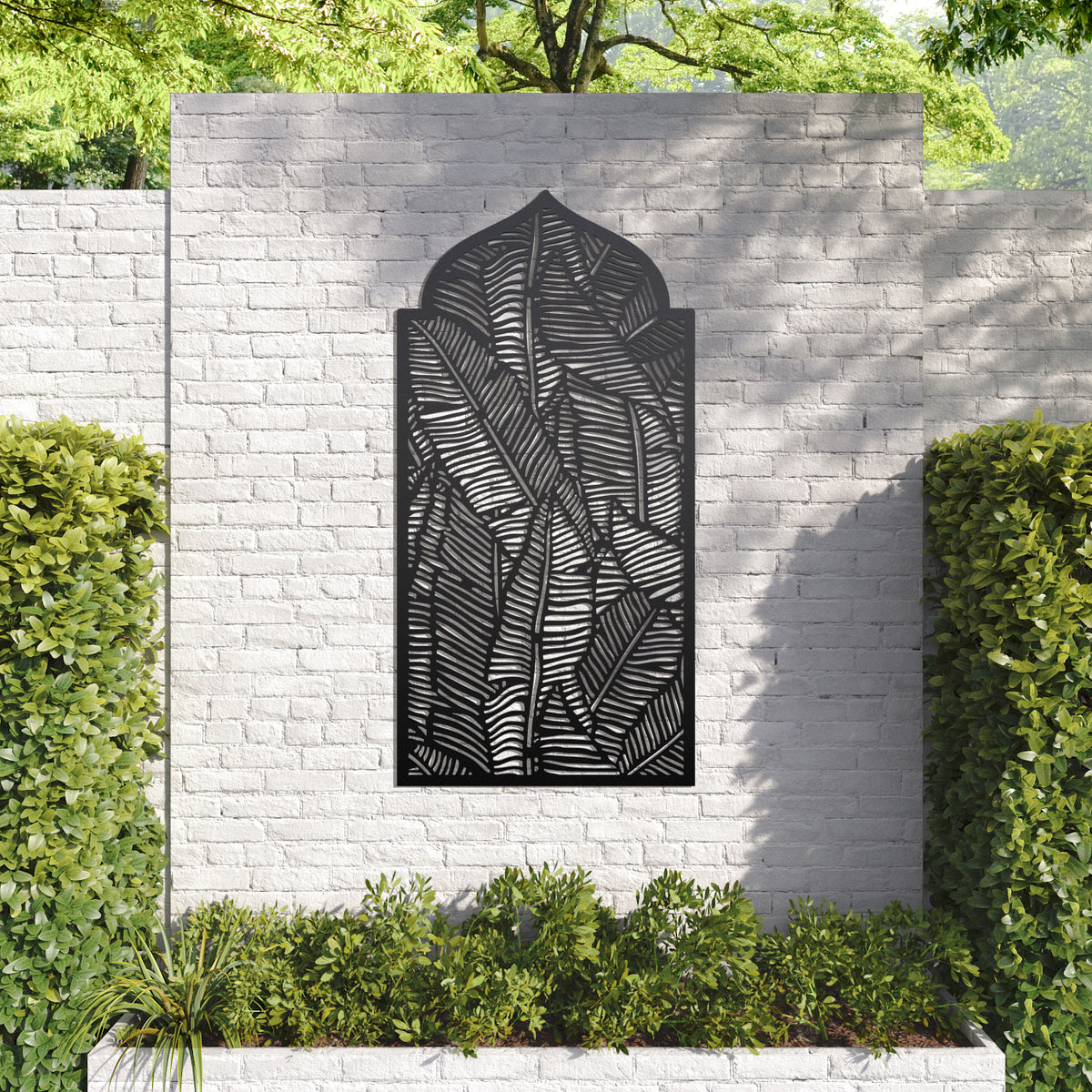 Feather arched decorative panel – Charles & Ivy