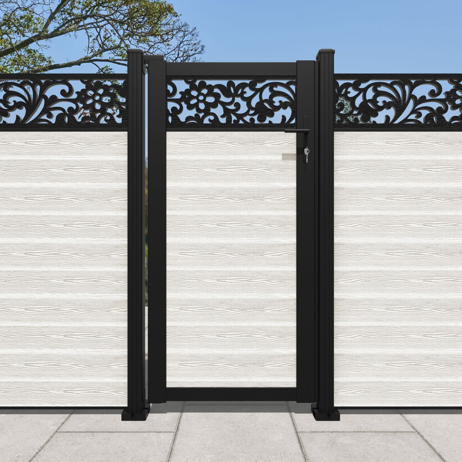 Classic Eden Pedestrian Gate - Light Stone – Charles & Ivy
