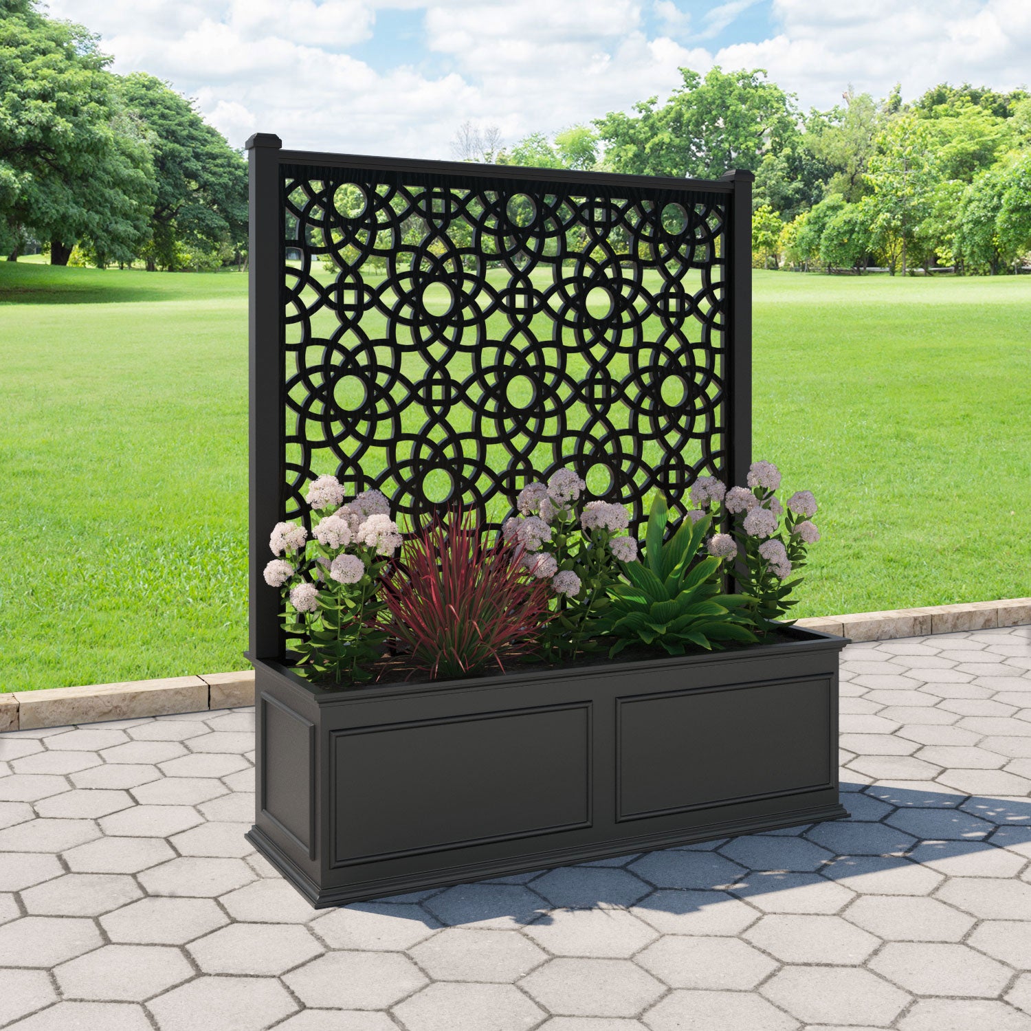 Windsor - Extra Large Low Planter - Ambar Screen – Charles & Ivy
